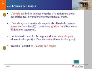 1eso TEMA 2: ELS MAPES | PPT