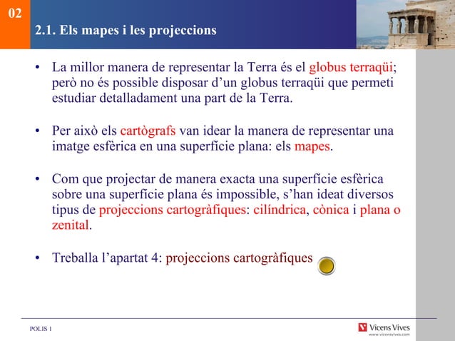 1eso TEMA 2: ELS MAPES | PPT