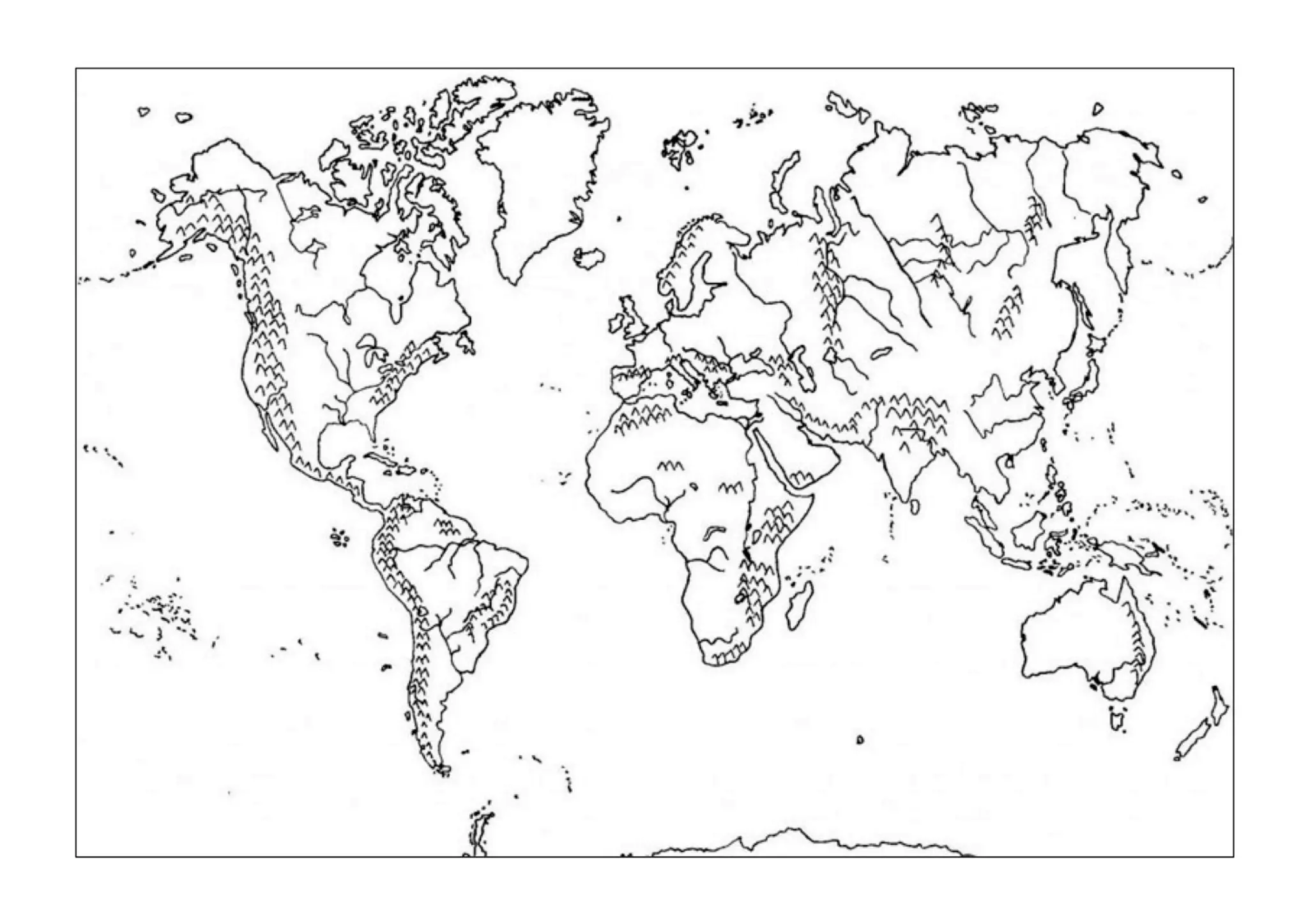 MAPAS MUDOS IMPRIMIR | PPT