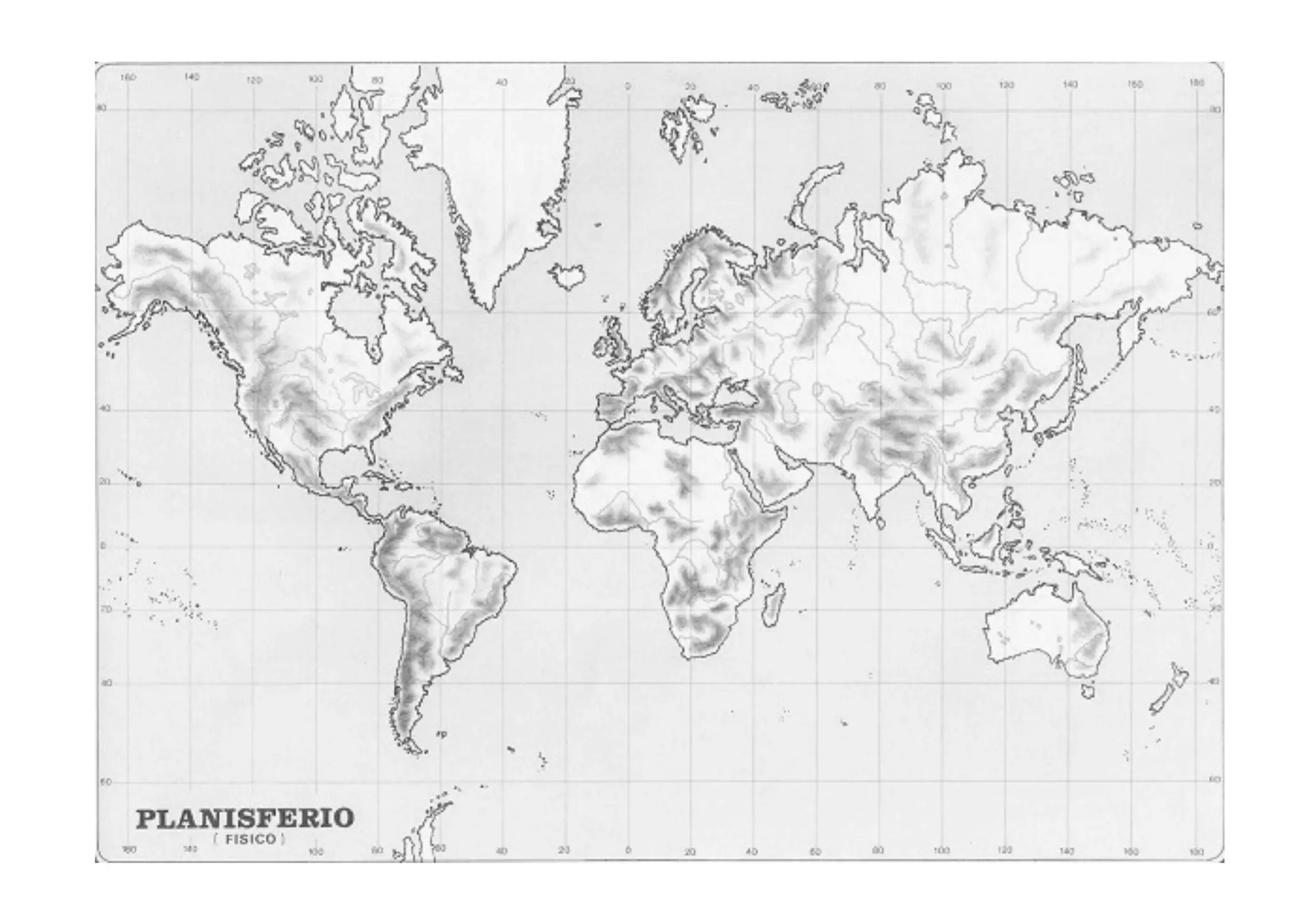 MAPAS MUDOS IMPRIMIR | PPT