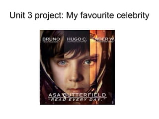 1ºeso unit 3 project | PPT