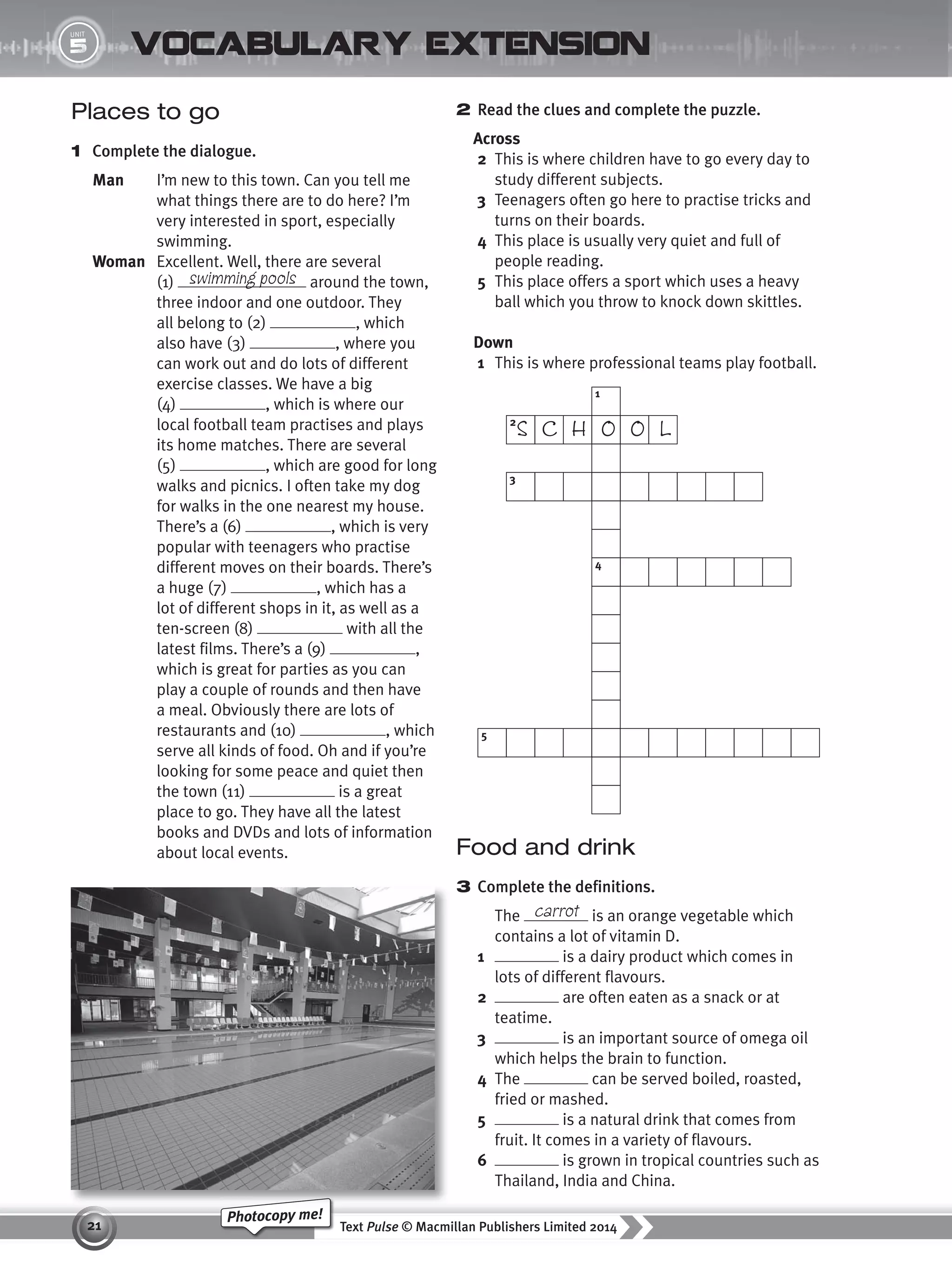 1º eso vocabulary and grammar_consolidation_and_extension | PDF