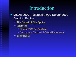 cueva tumor déficit microsoft sql server 2000 desktop engine Escuela de posgrado Drástico absceso