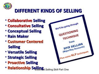 1. Essential Selling Skills For Slide Share Part 1 | PPT | Sales | Business