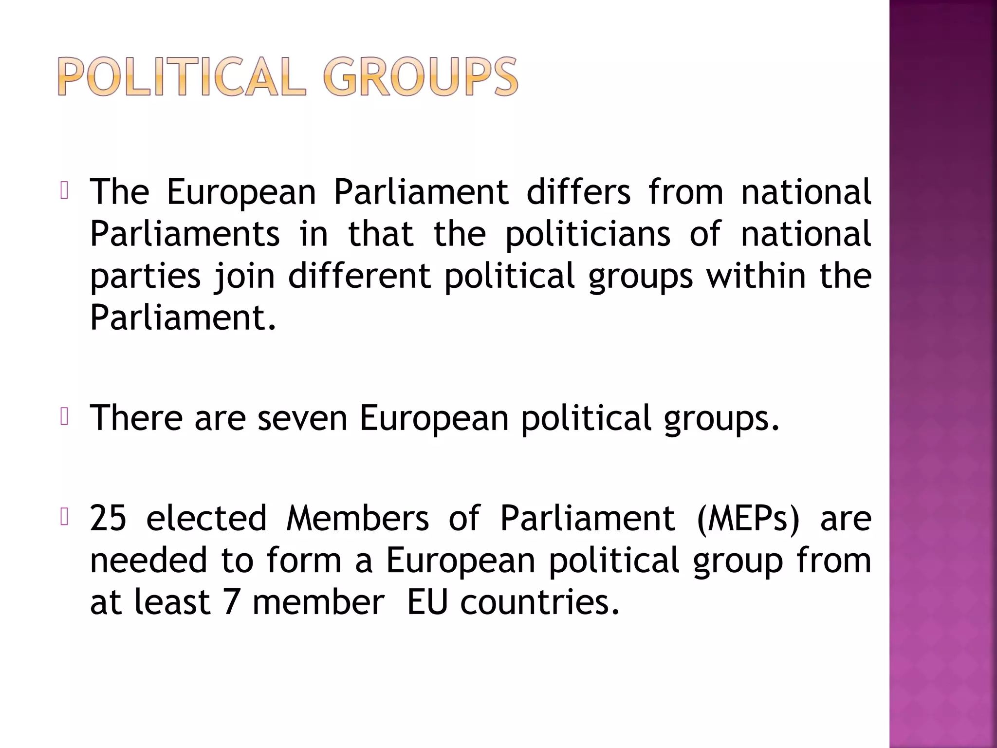 European Parliament Presentation | PPT