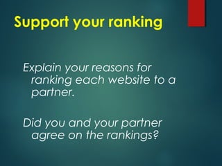 1 - Evaluating sources' credibility bb | PPT