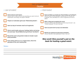 1) event checklist | PDF