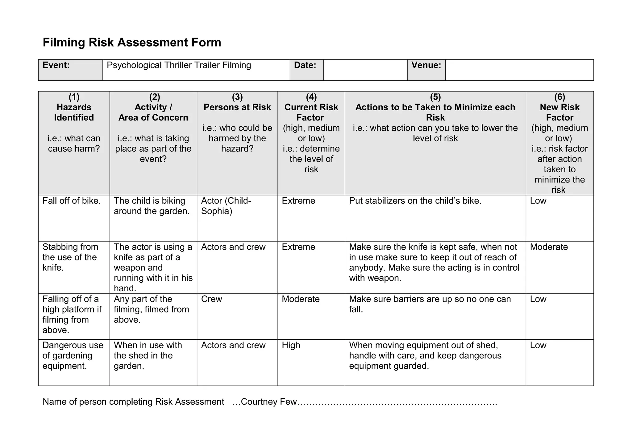 1 events filming risk assessment form-1 | DOC