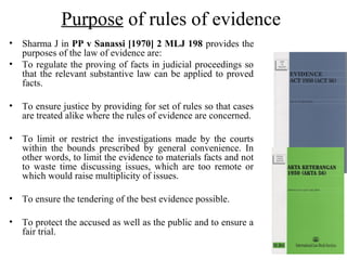 (1) evidence (overview) | PPT