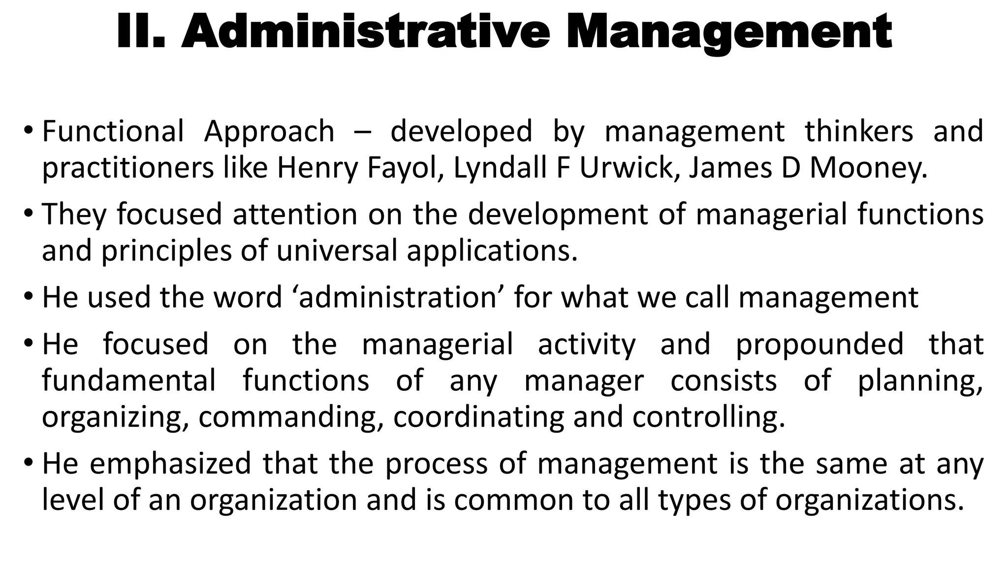 1 Evolution of Management Thought.pptx.. | PPT