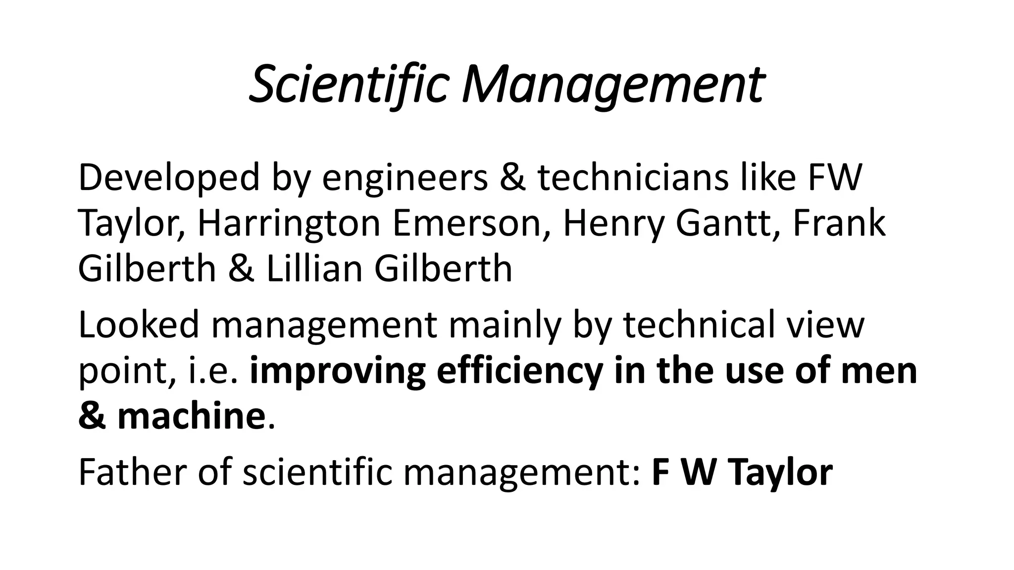 1 Evolution of Management Thought.pptx.. | PPT
