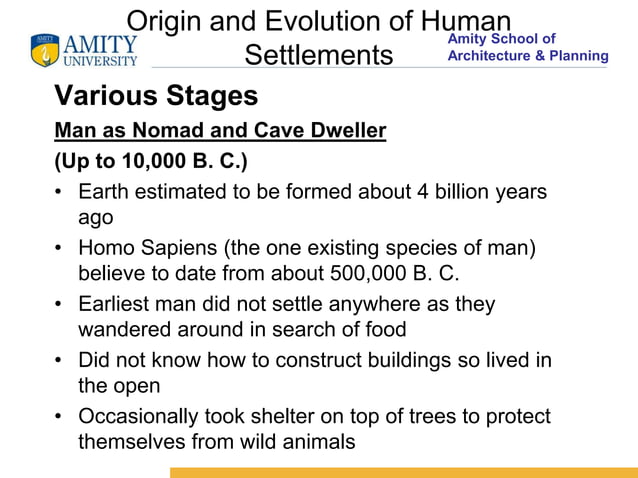 evolution of human settlements | PDF | Geography | Science