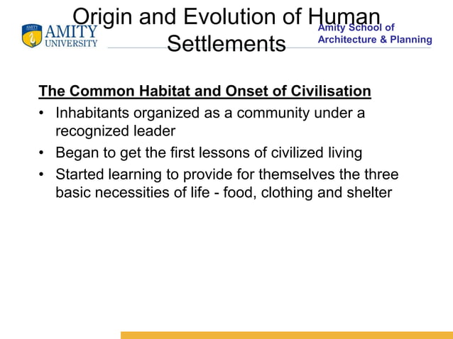 evolution of human settlements | PDF | Geography | Science