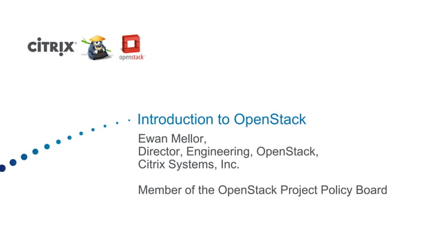 Introduction to OpenStack | PPT