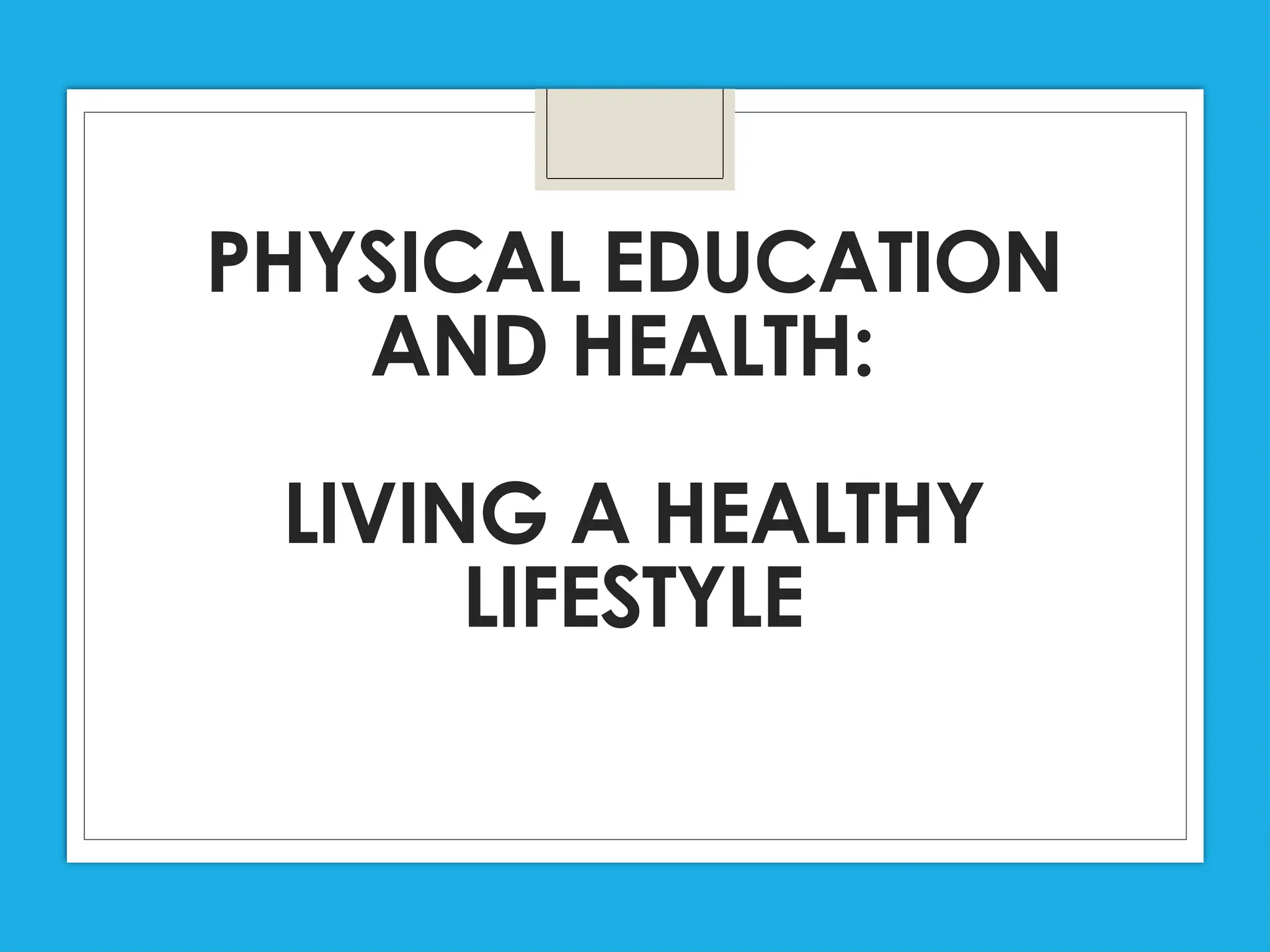 1ST QUARTER GRADE 11 - Exercise for Fitness | PPTX