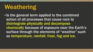 Exogenic Process | PPTX