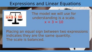 Simplifying Expressions and Solving Linear Equations | PDF