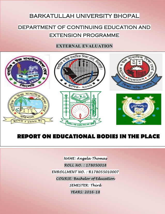 Report on RIE Bhopal | PDF