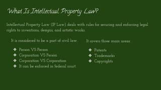 Intellectual property law | PPTX