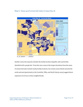 Improving Access of Substance Abuse Facilities in CBSA 26980 | PDF | Substance Abuse | Diseases ...