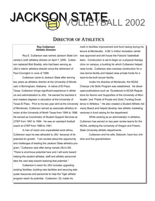 JSU Media Guide | PDF