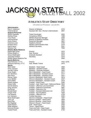 JSU Media Guide | PDF