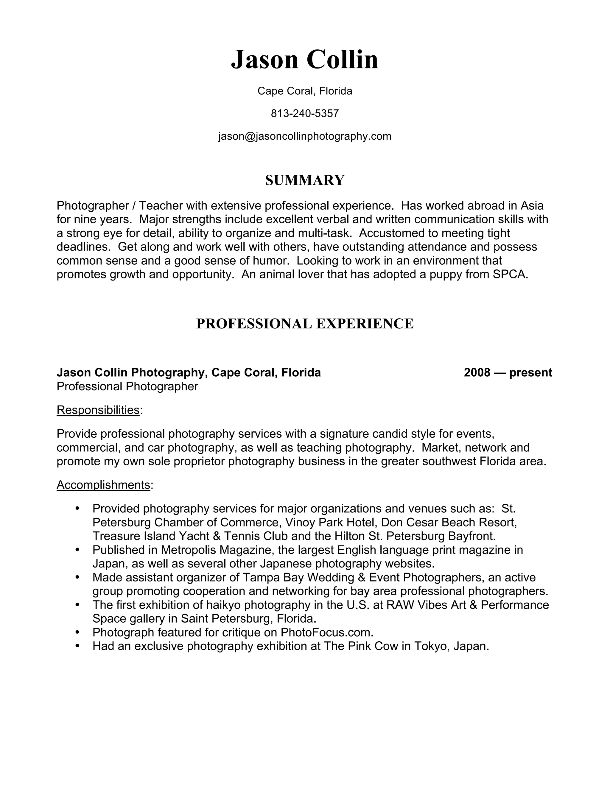 jason-collin-resume-2016 | PDF