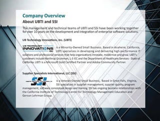 UBTI CAPSTONE Brochure | PDF