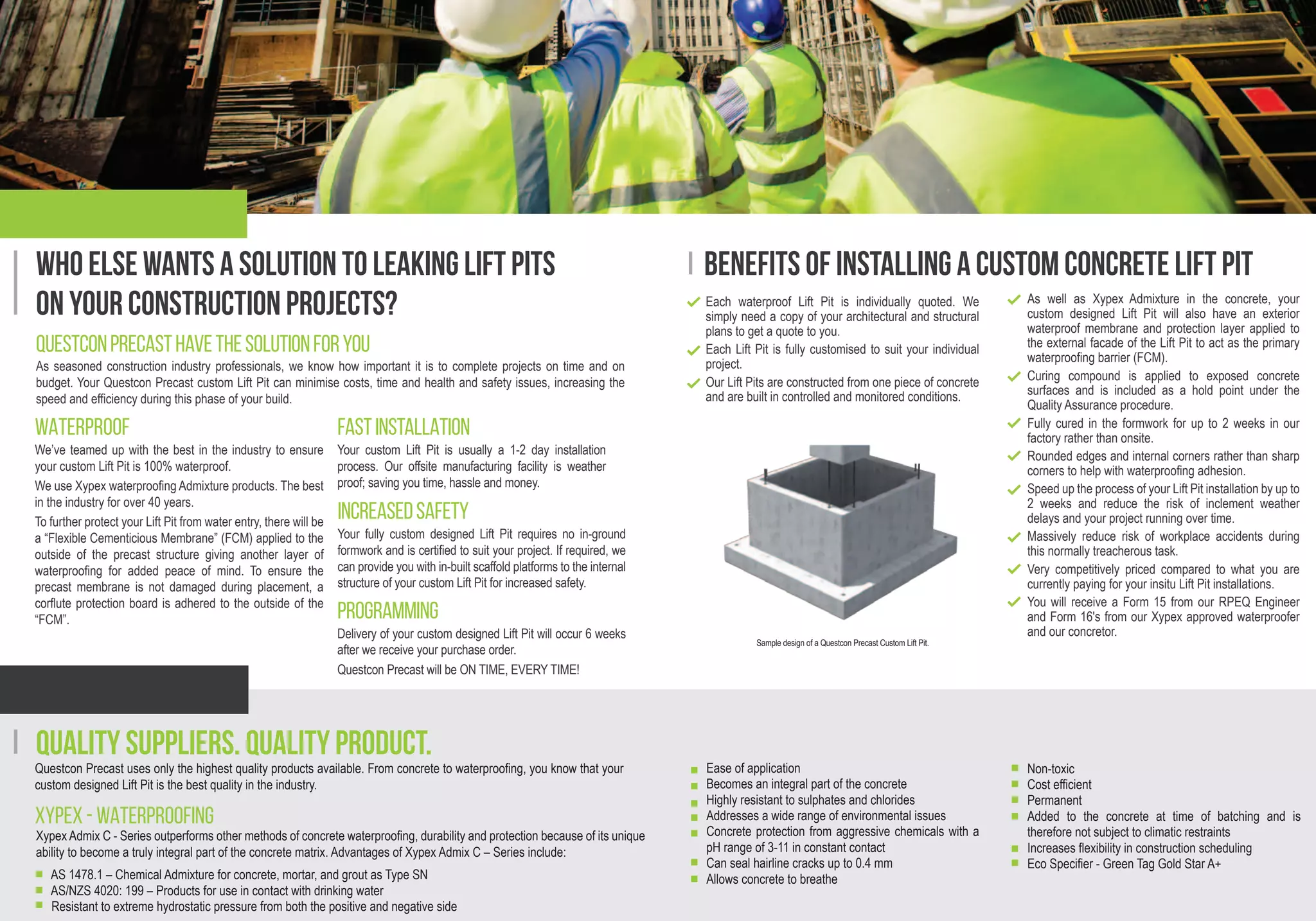 WaterProof Lift Pit Brochure - Web | PDF
