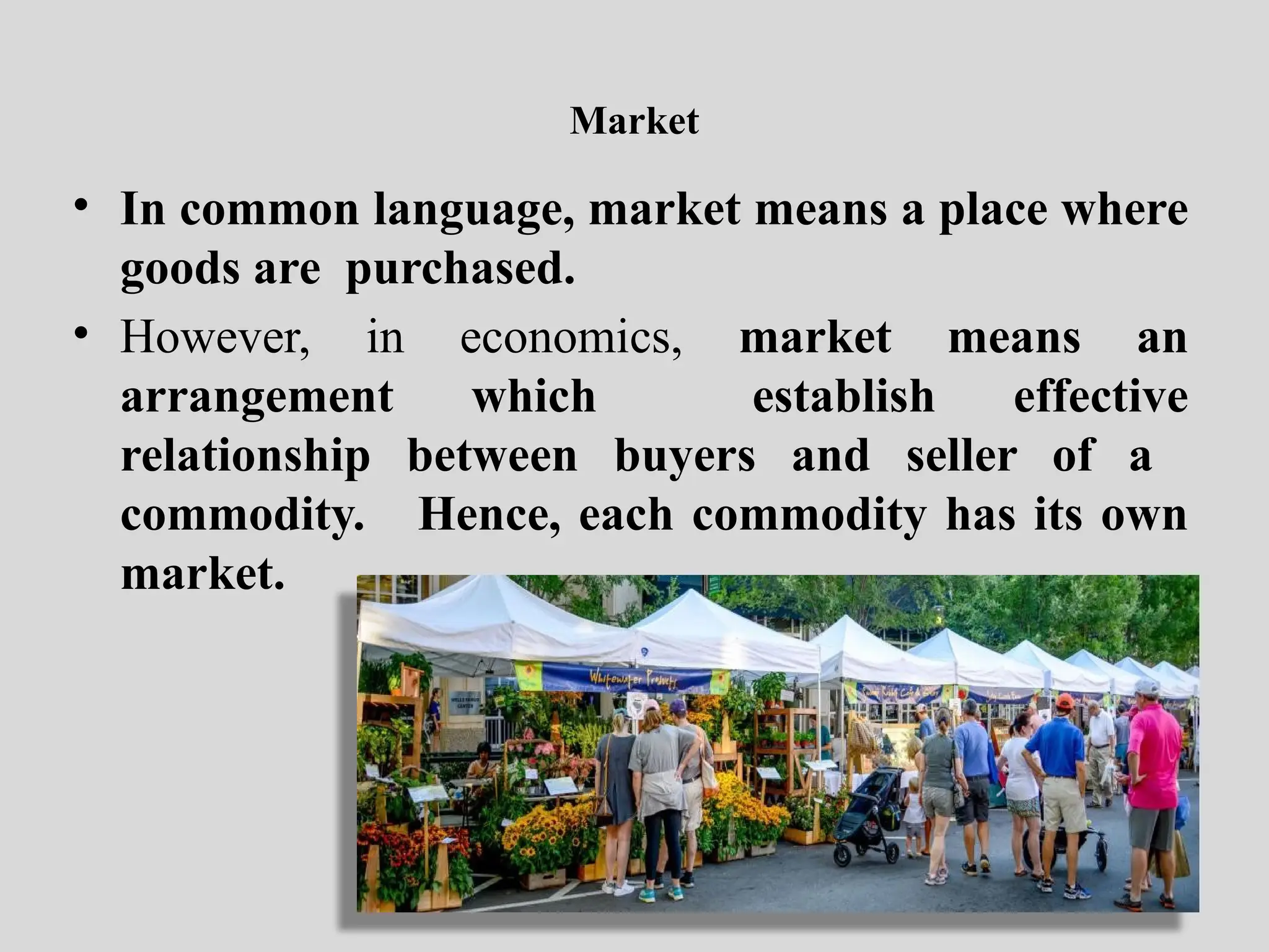 MARKET STRUCTURES IN ECONOMICS ITS USES. | PPTX