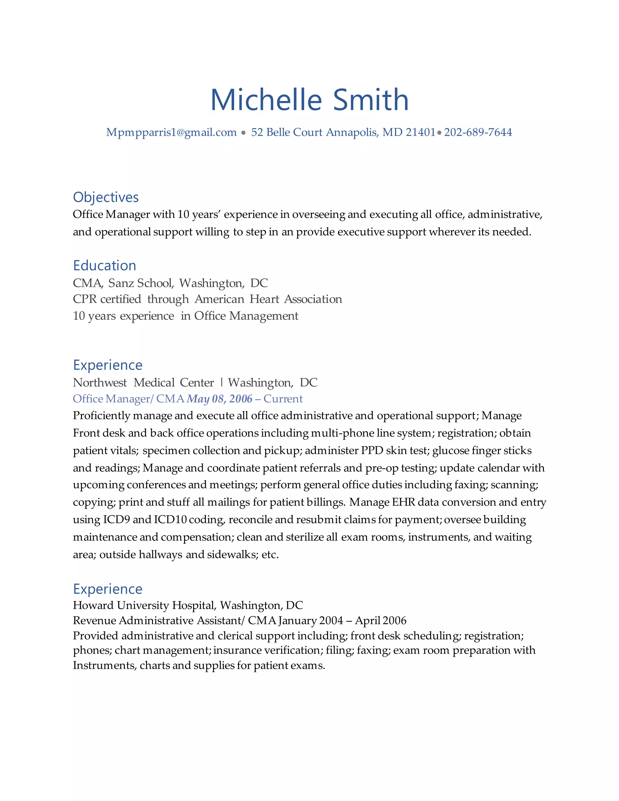 Michelle Smith | DOCX