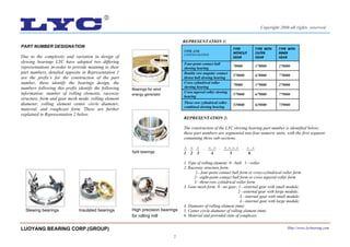 LYC Slewing Bearing Catalog | PPT