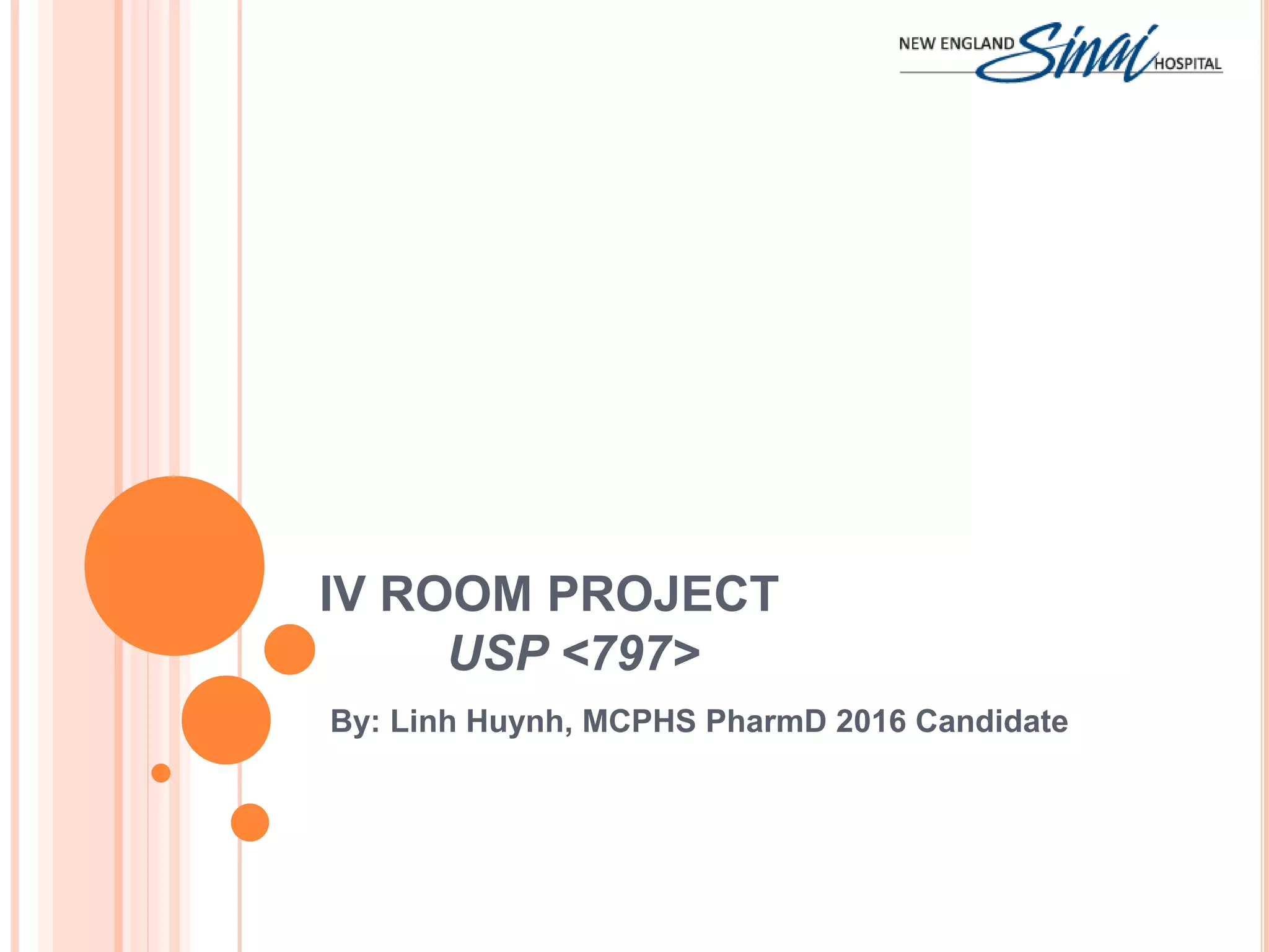 THE IV ROOM PROJECT | PPTX