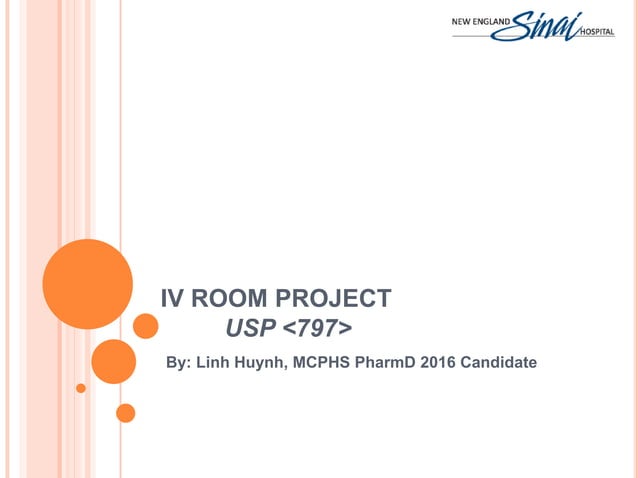 THE IV ROOM PROJECT | PPTX | Pharmaceutical Industry | Industries