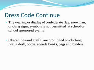 Dress_ Code_ Policy_2014_2015 | PPT