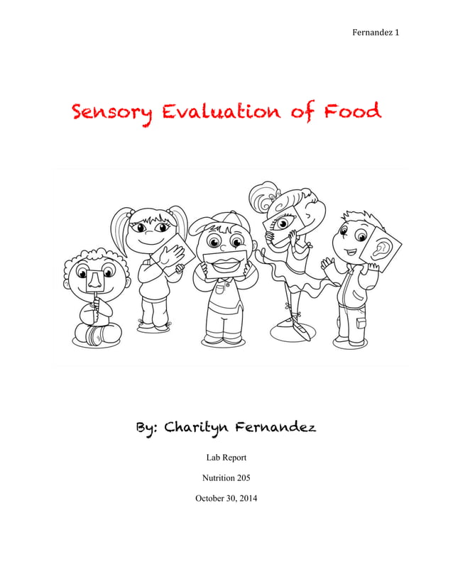 sensory-evaluation-lab-report