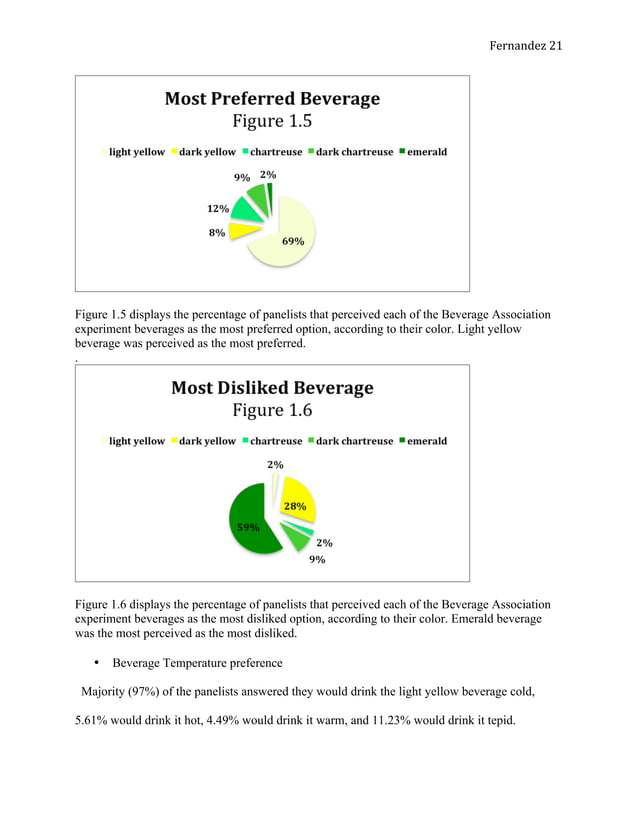 Sensory Evaluation Lab Report Sensory Evaluation Lab Report