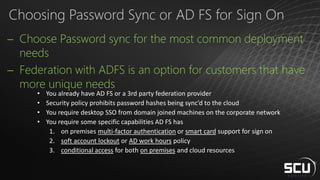 Get your Hybrid Identity in 4 steps with Azure AD Connect | PDF