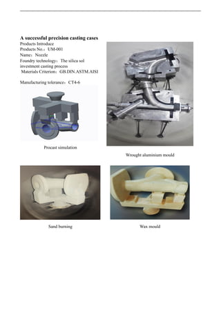 Casting parts , customized - | PDF