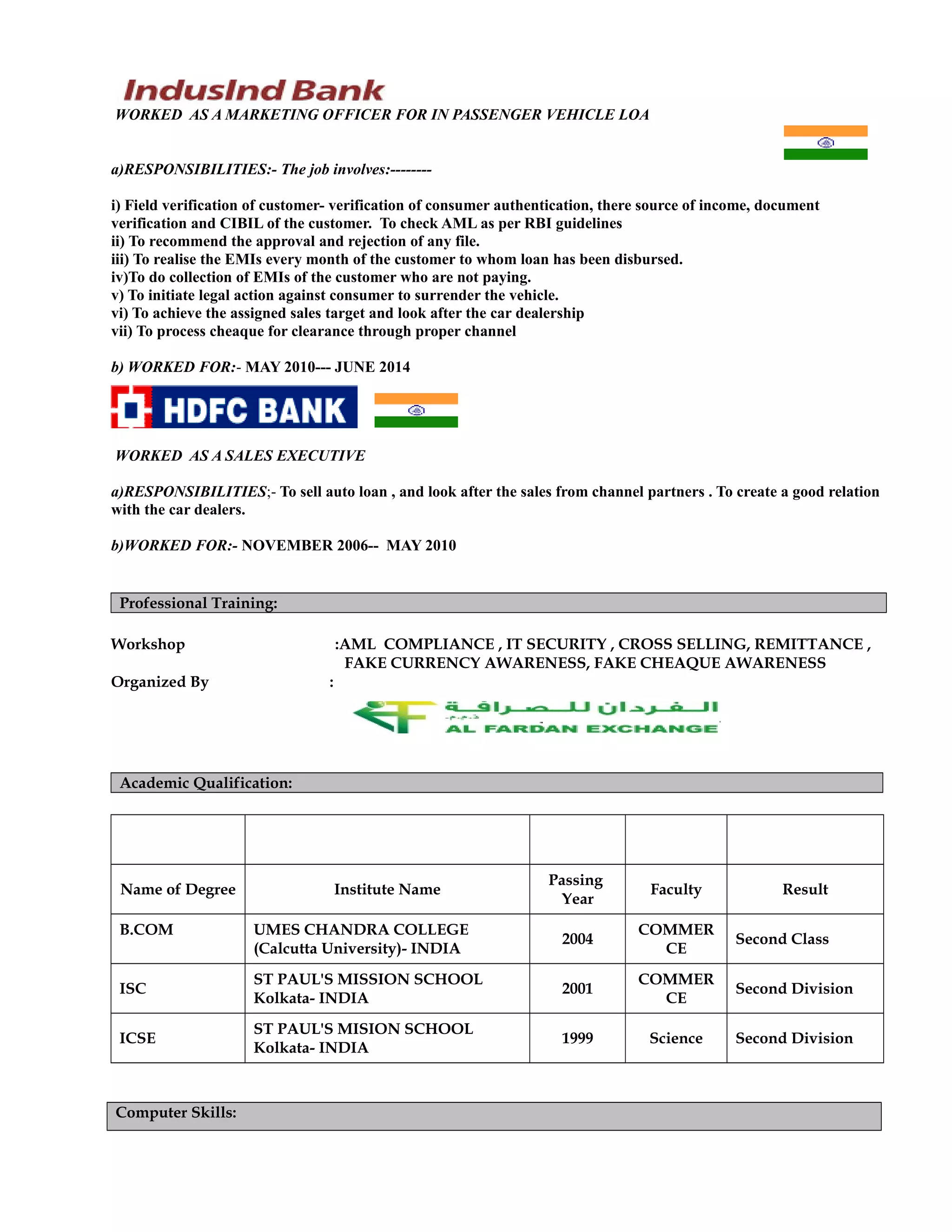 NARENDRA NEW CV--rak | DOC