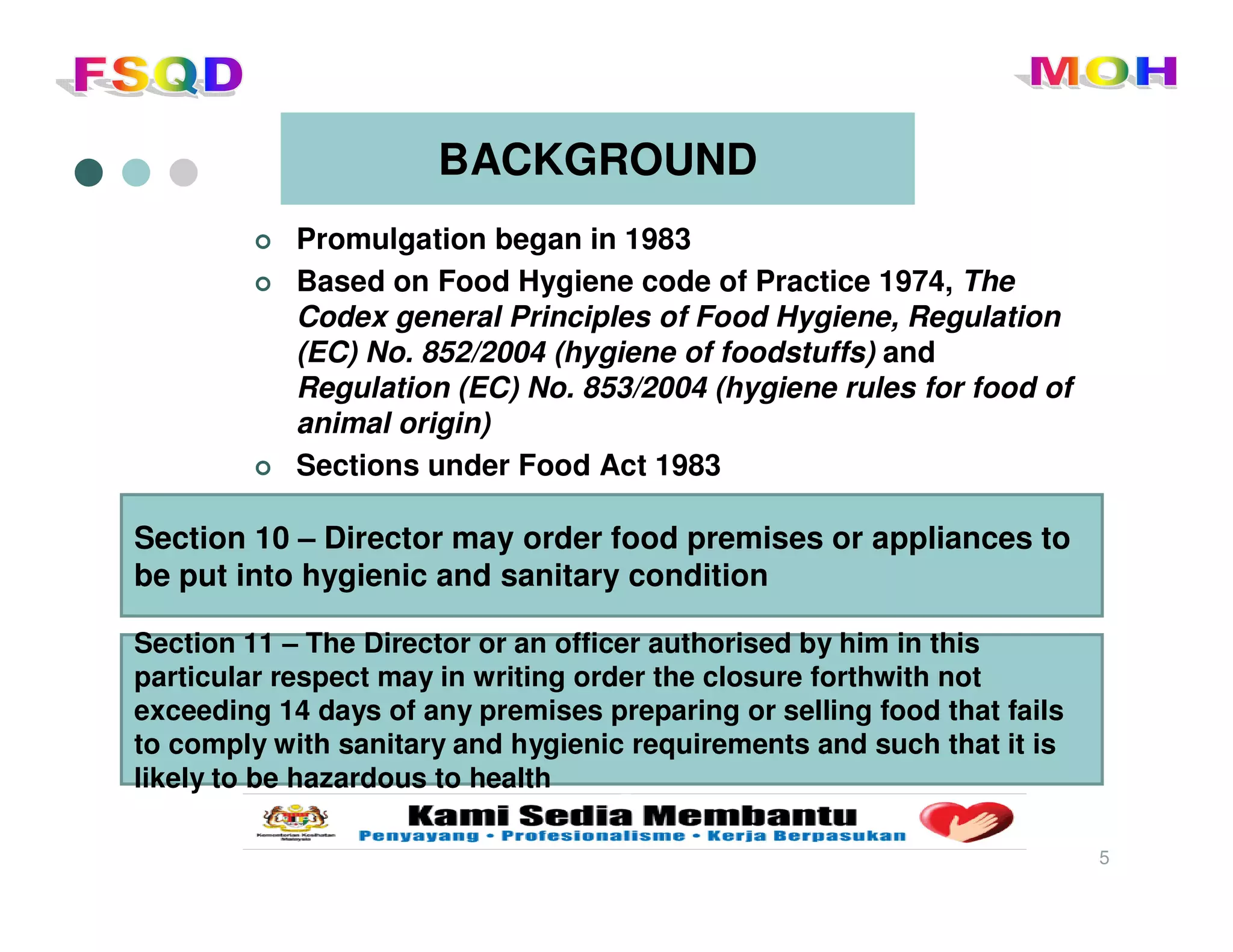 Presentation FMM Food Hygiene | PDF
