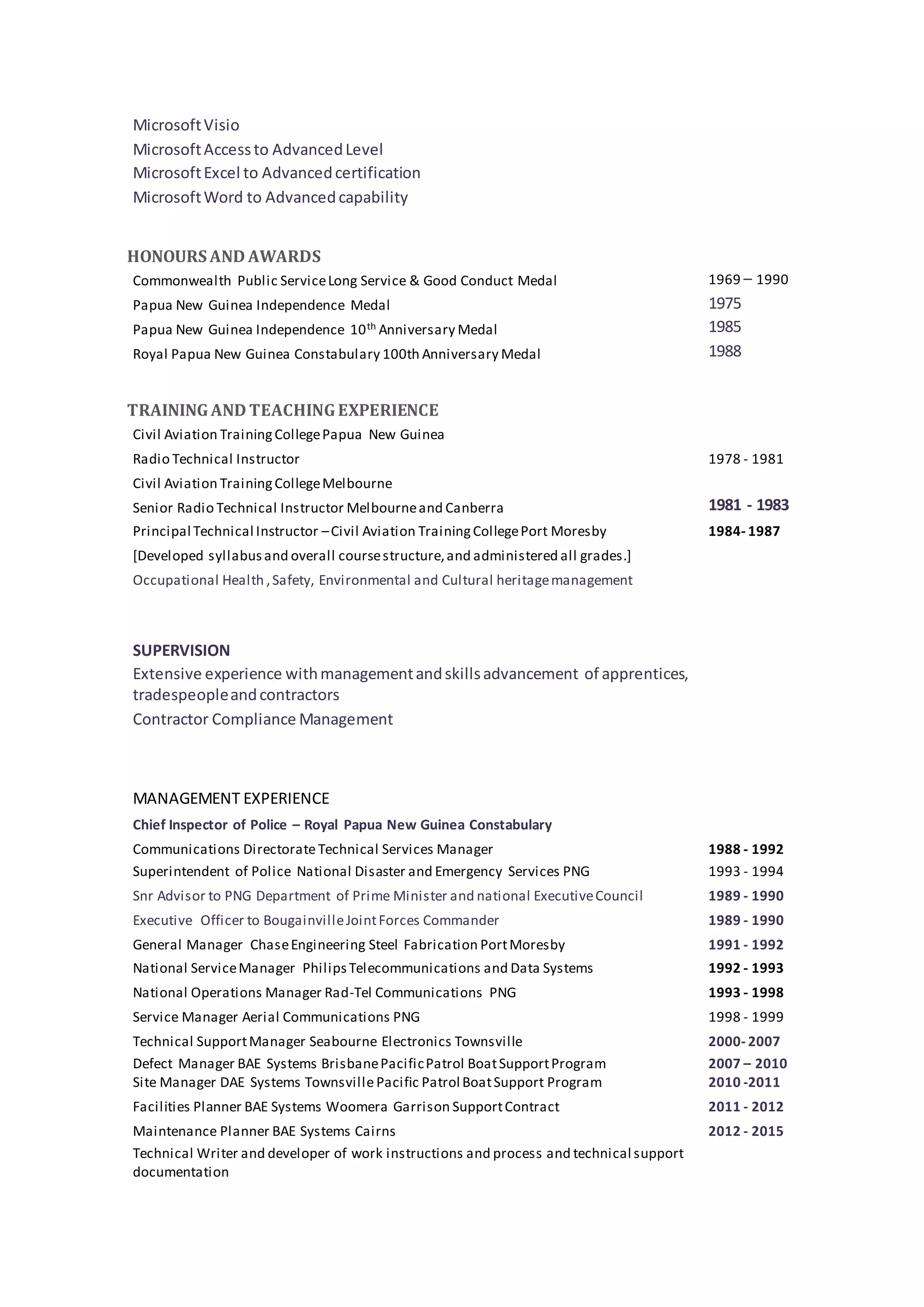 Summary Keith Wall | DOCX