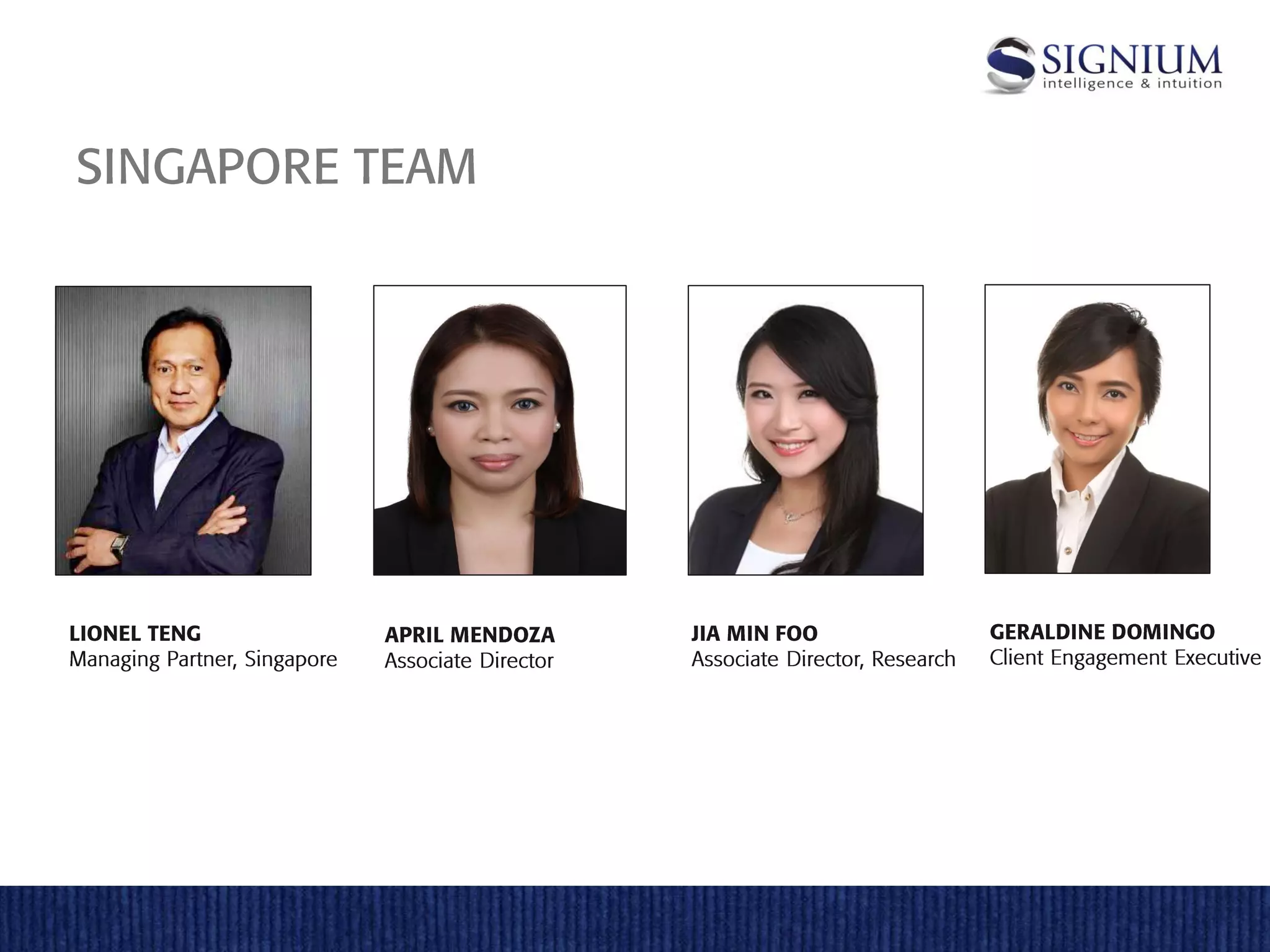Signium Singapore | PPT