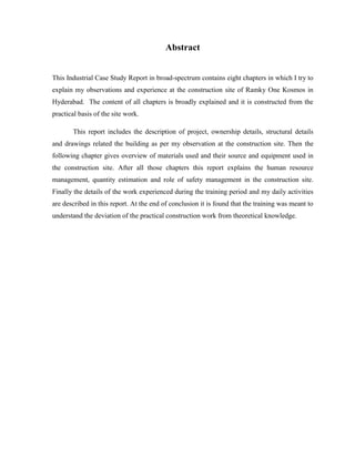 Industrial case study report (Final) | PDF