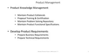 Product Management | PPT