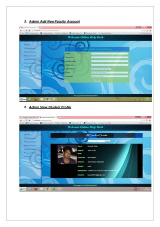 Online help desk | PDF