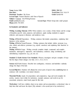 Solo Lesson Plan #1 | DOCX