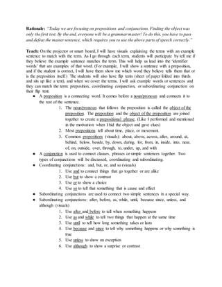 Solo Lesson Plan #1 | PDF