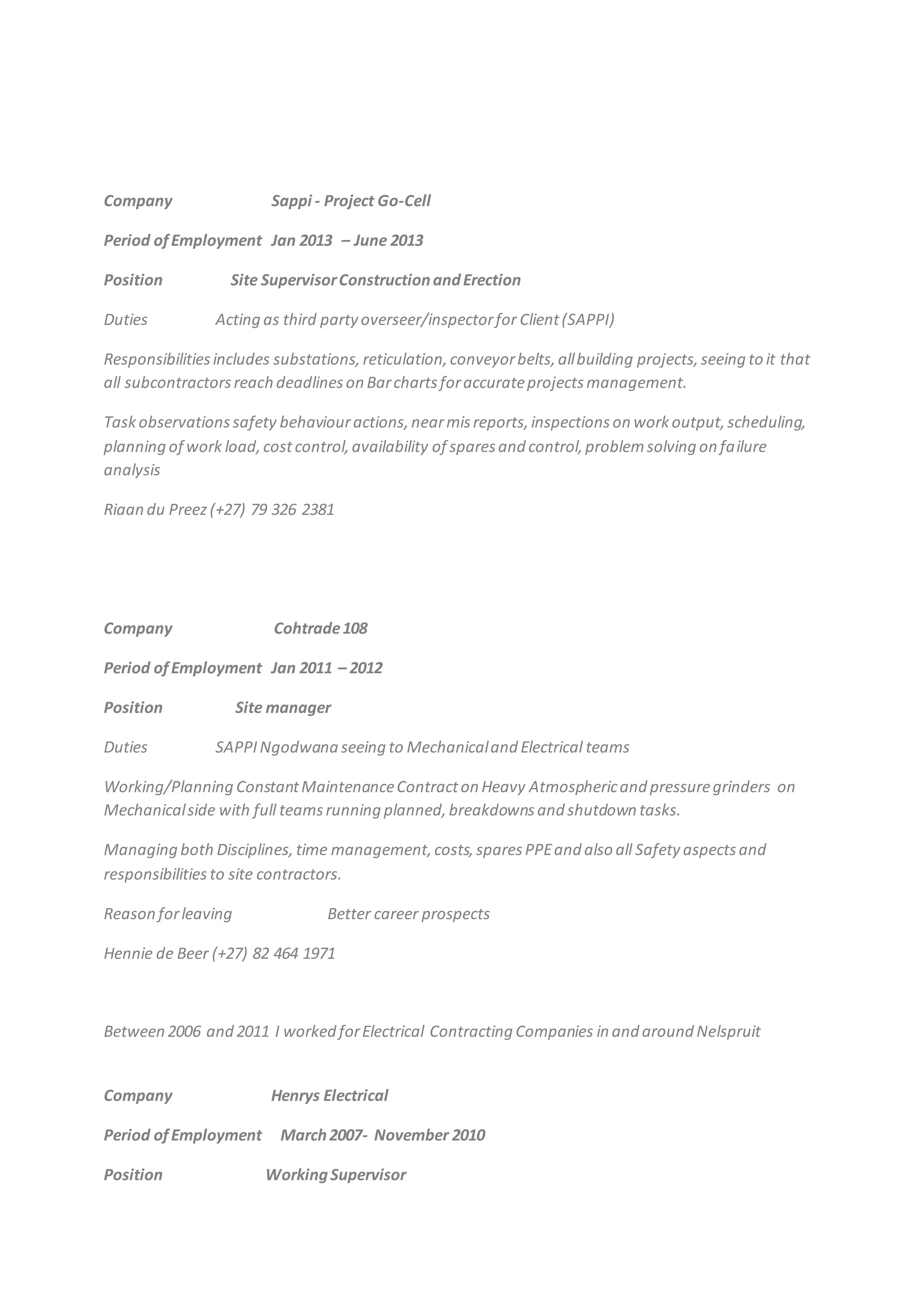 CV SCKerridge CV SAUDI | PDF