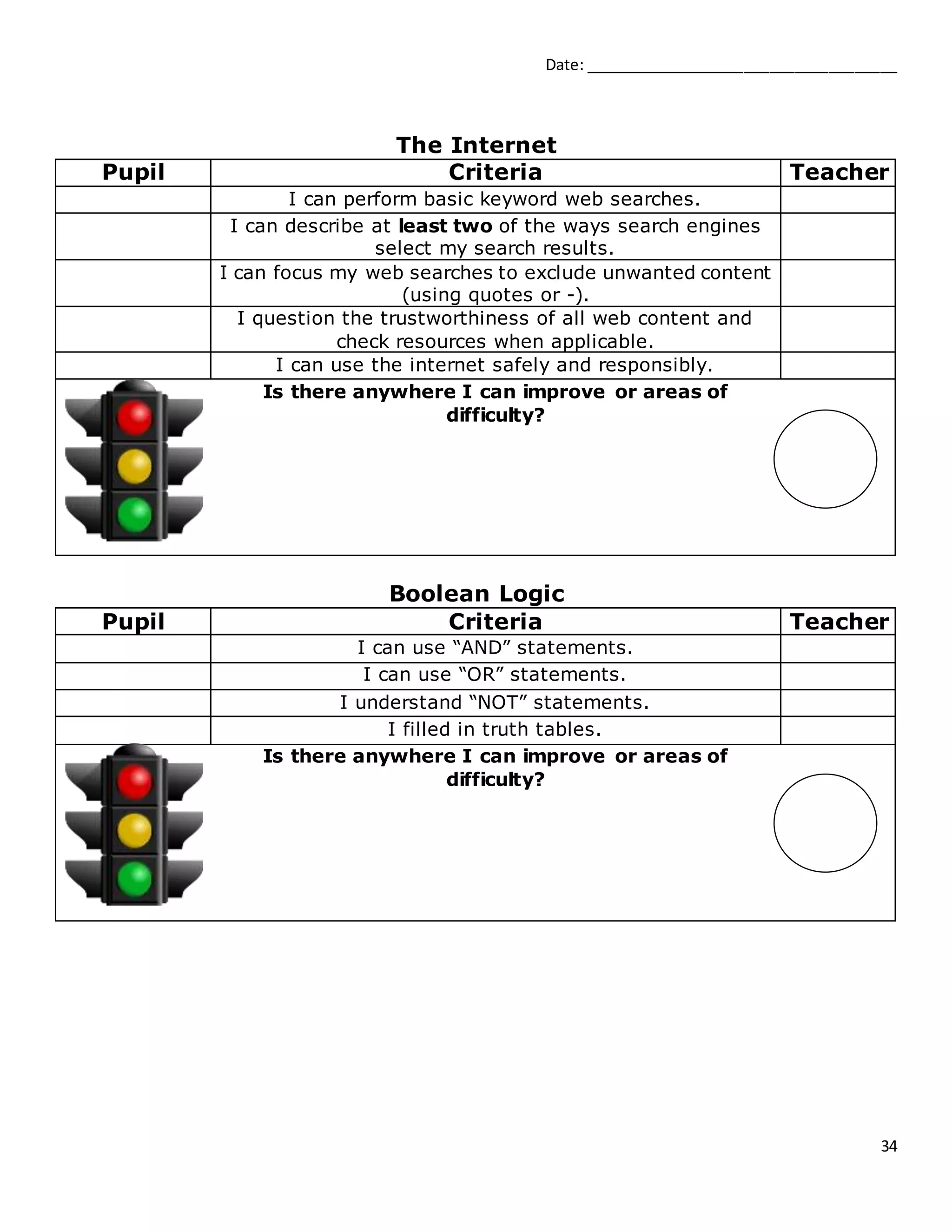 KS3 ICT workbook | DOCX